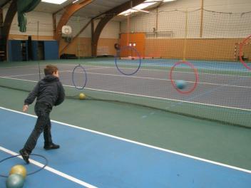 CP/CE1 : cycle de lancers - École Coat Pin de Riec-sur-Belon